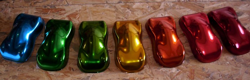 Pintura Candy, Rojo Candy, qué es